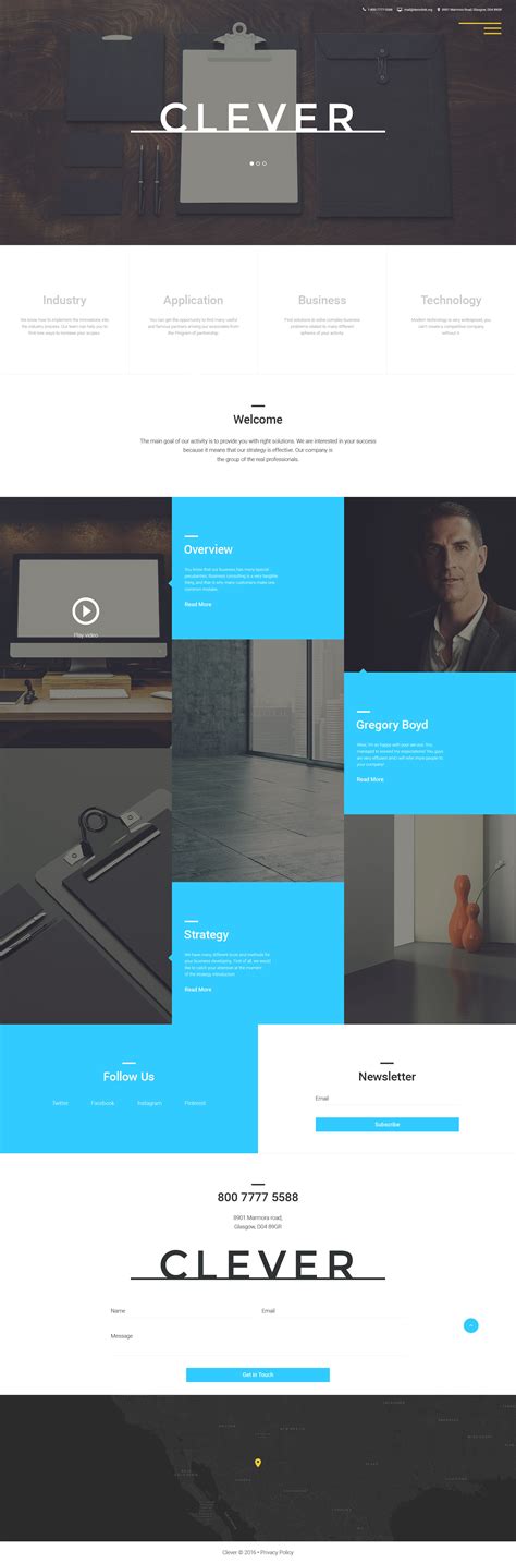 Business And Services Responsive Joomla Template