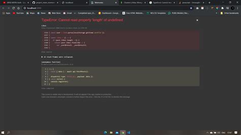 TypeError Cannot Read Property Length Of Undefined Issue 8