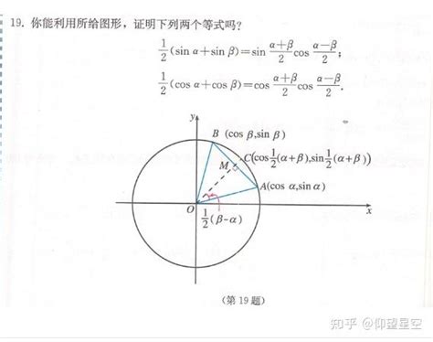 三角函数中的两道例题和差化积公式 知乎
