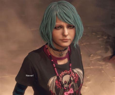 I Think Blue Hair Casual Ashley Is My Favorite Combo Rresidentevil