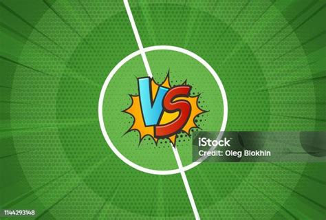 축구 선수권 대회 배경 대 축구 필드의 벡터 질감입니다 대전 템플릿 벡터 일러스트 격투기에 대한 스톡 벡터 아트 및 기타 이미지 격투기 결투 경기 스포츠 Istock