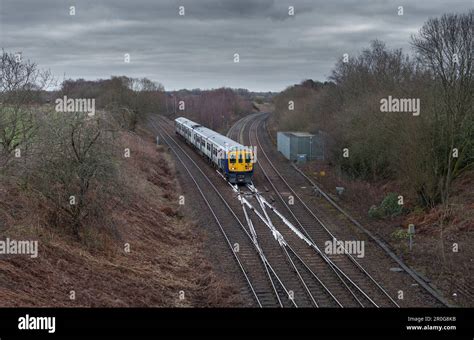 Northern Rail Class 769 Flex Bi Mode Train 769448 Passing Crow Nest