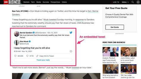 Finding Embedded Tweets In Online News With Python Storybench