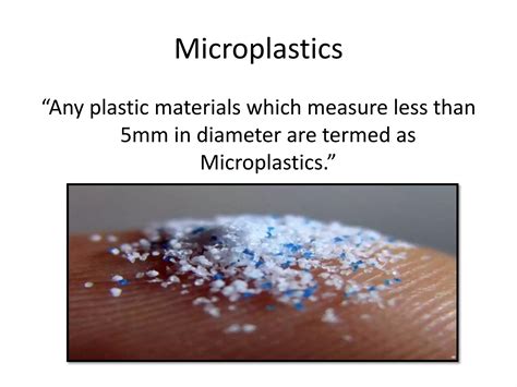 Microplastics Pptx