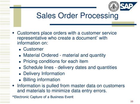 PPT Sales Order Process PowerPoint Presentation Free Download ID