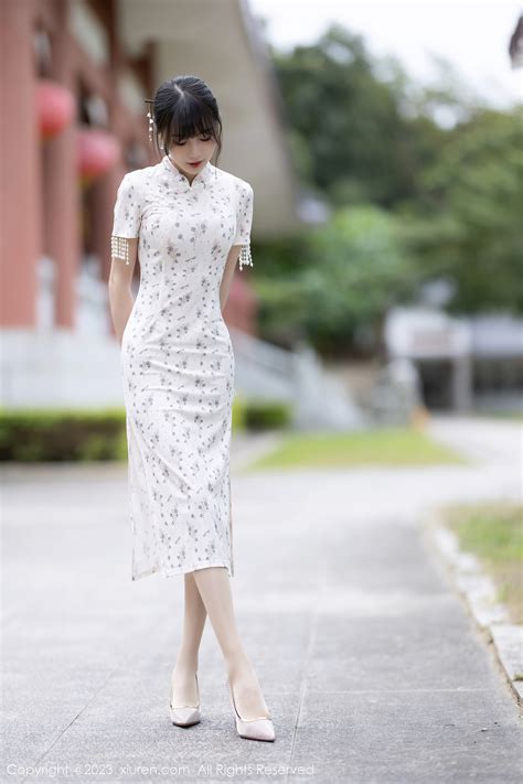 [xiuren秀人网] No 6346 린싱란 치파오 미각 V2ph