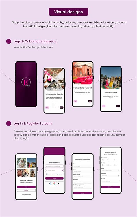 Event Management Application Event Planning App Behance