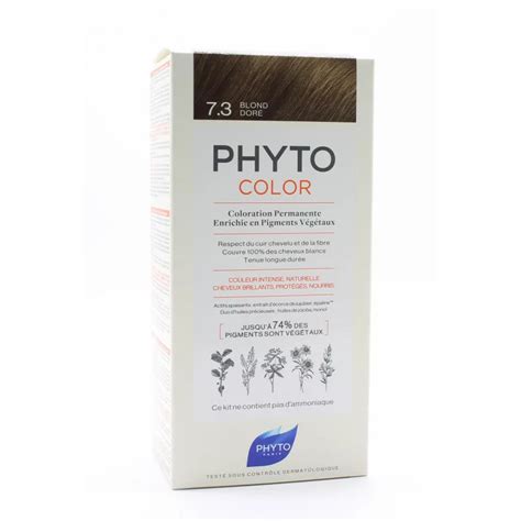Phyto Color Kit Coloration Permanente 73 Blond Doré