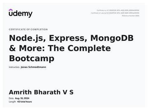 Amrith Bharath V S On Linkedin Nodejs Express Mongodb Webdevelopment Backenddevelopment