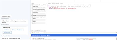 Question Error Sorry My Bot Code Has An Issue On Sending Messages To The Bot At The Same