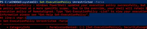Configuración De La Política De Ejecución De Scripts De Powershell Informaticamadridmayores