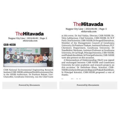 Csir Neeri Posted On Linkedin