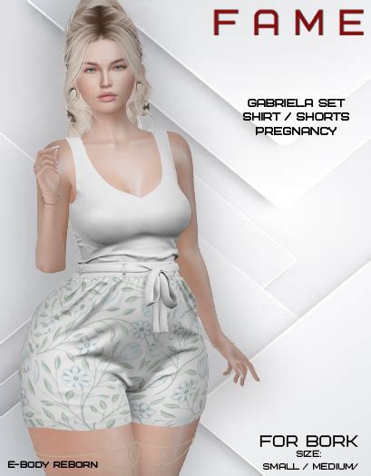 Second Life Marketplace Demo Fm Gabriela Set E Body Reborn Bork