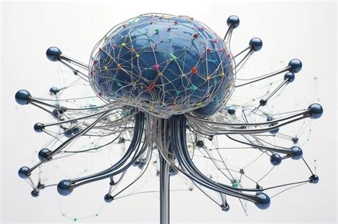 Premium Photo Artificial Deep Neural Network Schematic View