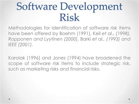PPT Software Development Risk And Software Risk Management PowerPoint Presentation ID 1566964