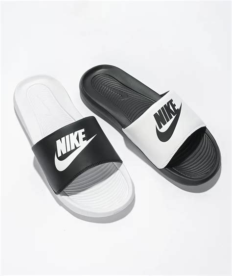 Nike Victori One Mismatch Black And White Slide Sandals Mall Of America®