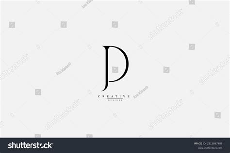 Alphabet Letters Initials Monogram Logo Jd Stock Vector Royalty Free