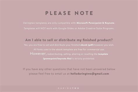 F4 Ebook Template Powerpoint Keynote