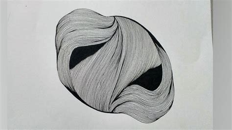 Abstract Structure Line Art How To Draw Youtube