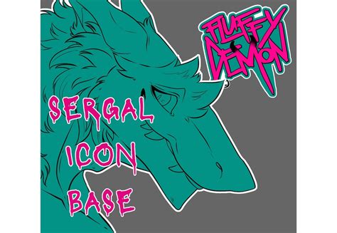 Sergal Icon Furry Art Base Etsy