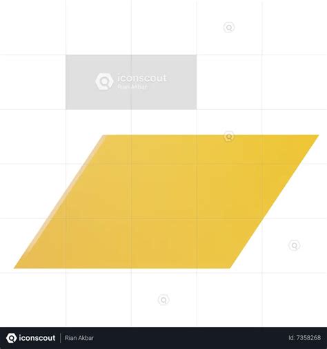 Parallelogram Shape 3d Icon Free Download Design And Development 3d Icons Iconscout