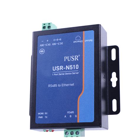 Jual Usr N510 Industrial Serial Port Rs232 Rs422 Rs485 To Ethernet Tcp Ip Converter Server