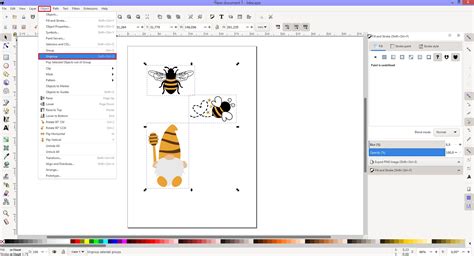 Group And Ungroup Objects In Inkscape Design Bundles