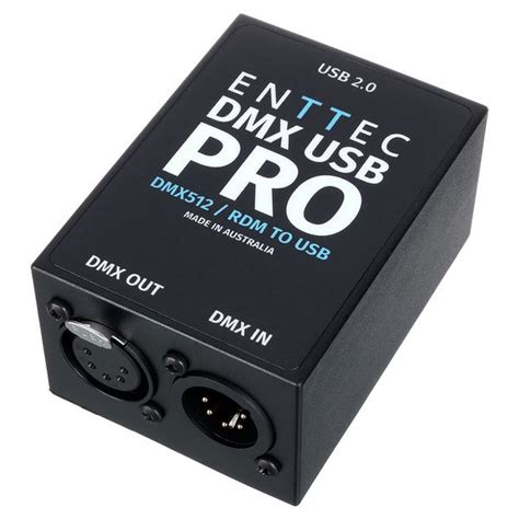 Enttec Dmx Usb Pro Interface Thomann France