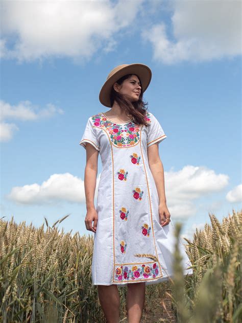 Mexican Embroidered Dress Dandelie