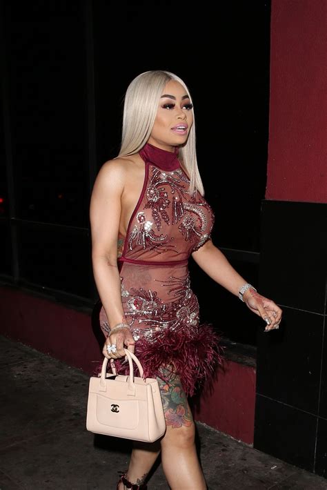 Blac Chyna In Red And Silver Beverly Hills 03 14 2018 • Celebmafia