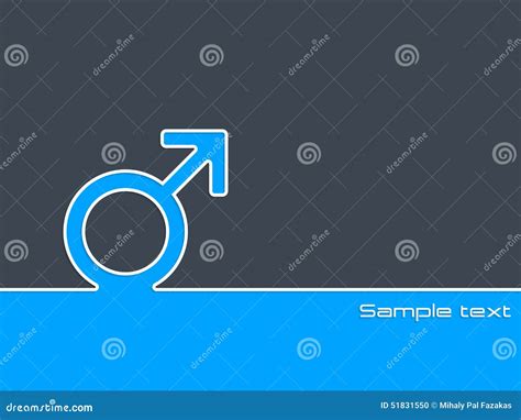Male Sex Symbol Background Stock Illustration Illustration Of Line 51831550