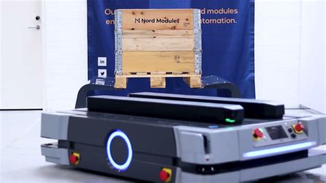 Pallet Lift Eu For The Omron Hd 1500 Amr Youtube