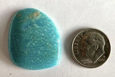 Old Stock Natural Nacozari Turquoise Cabochon 19 Carats Cab Nt106 Ebay