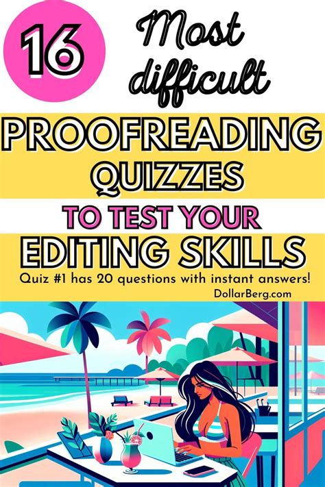 16 Top Online Editing Tests To Sharpen Your Proofreading Skills Improve Writing Skills