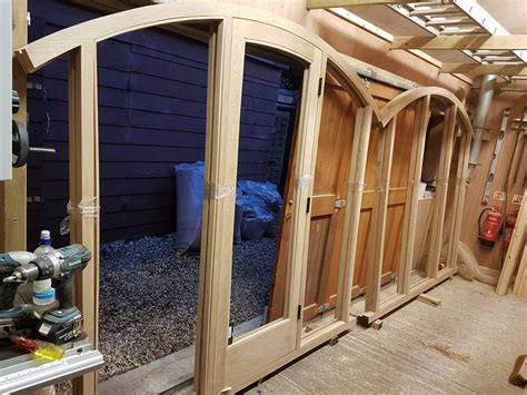 Curved Oak Window Frames BPD Joinery Carpentry