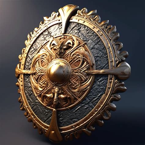 Premium Ai Image Visual Of Shield