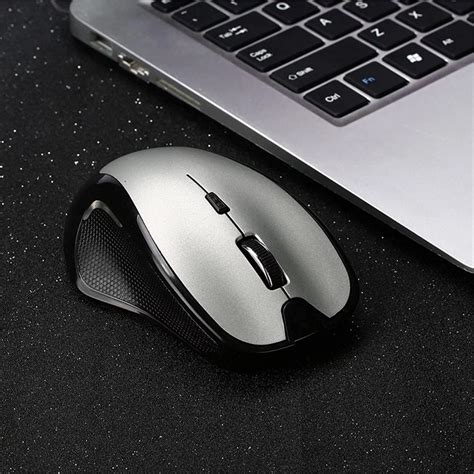 Souris Sans Fil Optique Gris Au Meilleur Prix