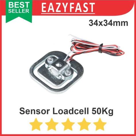 Jual Sensor Berat Loadcell 50kg 50 Kg Load Cell Arduino Plate Scale Weight Di Seller Eazyfast