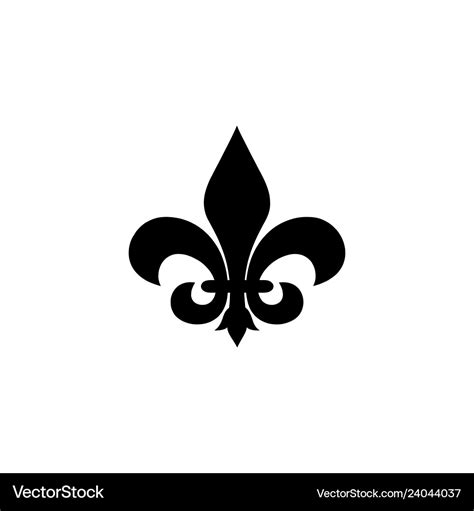 Fleur De Lis Logo Royalty Free Vector Image Vectorstock