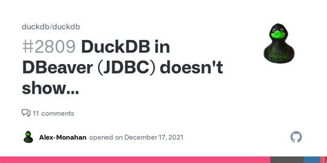 duckdb in dbeaver jdbc doesn t show information schema tables views