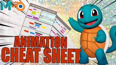 Chester Sampson On Linkedin The Animation Cheat Sheet Workflow Demo