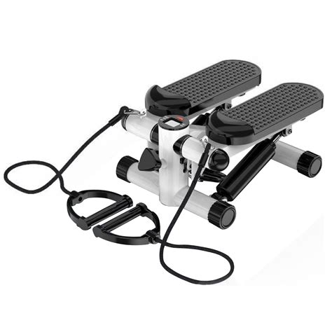 Portable Compact Stepping Machine Mini Stepper With Resistance Bands