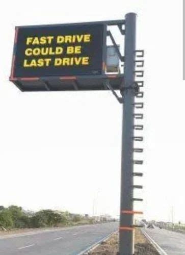 Single And Rgb Metal Variable Message Signs Vms At ₹ 290000piece In