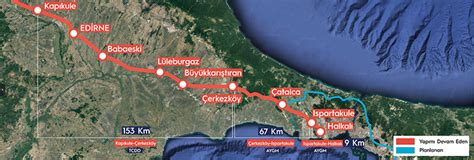 Halkalı Kapıkule Hızlı Tren Projesinin Ilk Etabı 2025te Tamamlanacak