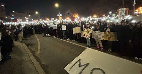 Таткото на Фросина со солзи во очите се обрати на протестот