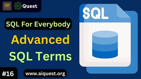 Day16 Sql For Everybody Advanced Sql Bangla Advanced Sql Course Aiquest Youtube