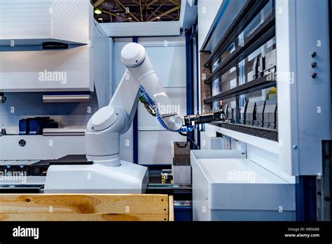 Robotic Arm Production Lines Modern Industrial Technology Automated