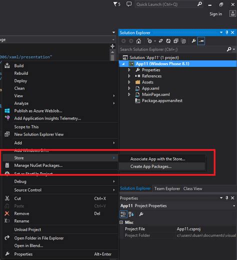 No Xap File After Buidling A Windows Phone Project In Visual Studio