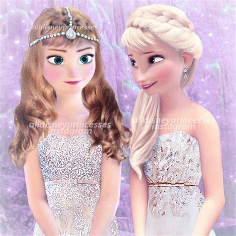 Royal Anna And Elsa Alldisneyprincesses On Instagram Princesas