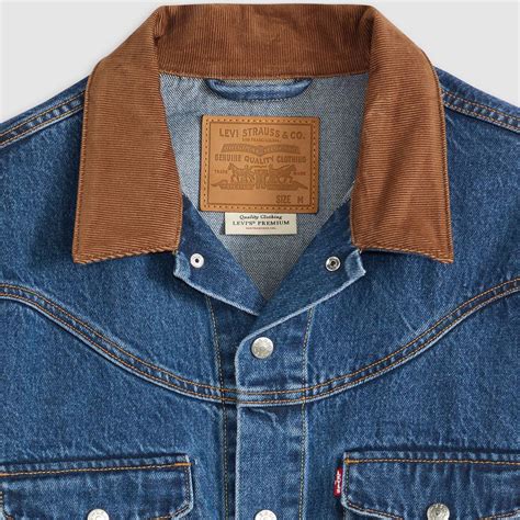 Levis® Western Shorthorn Denim Trucker Jacket Na